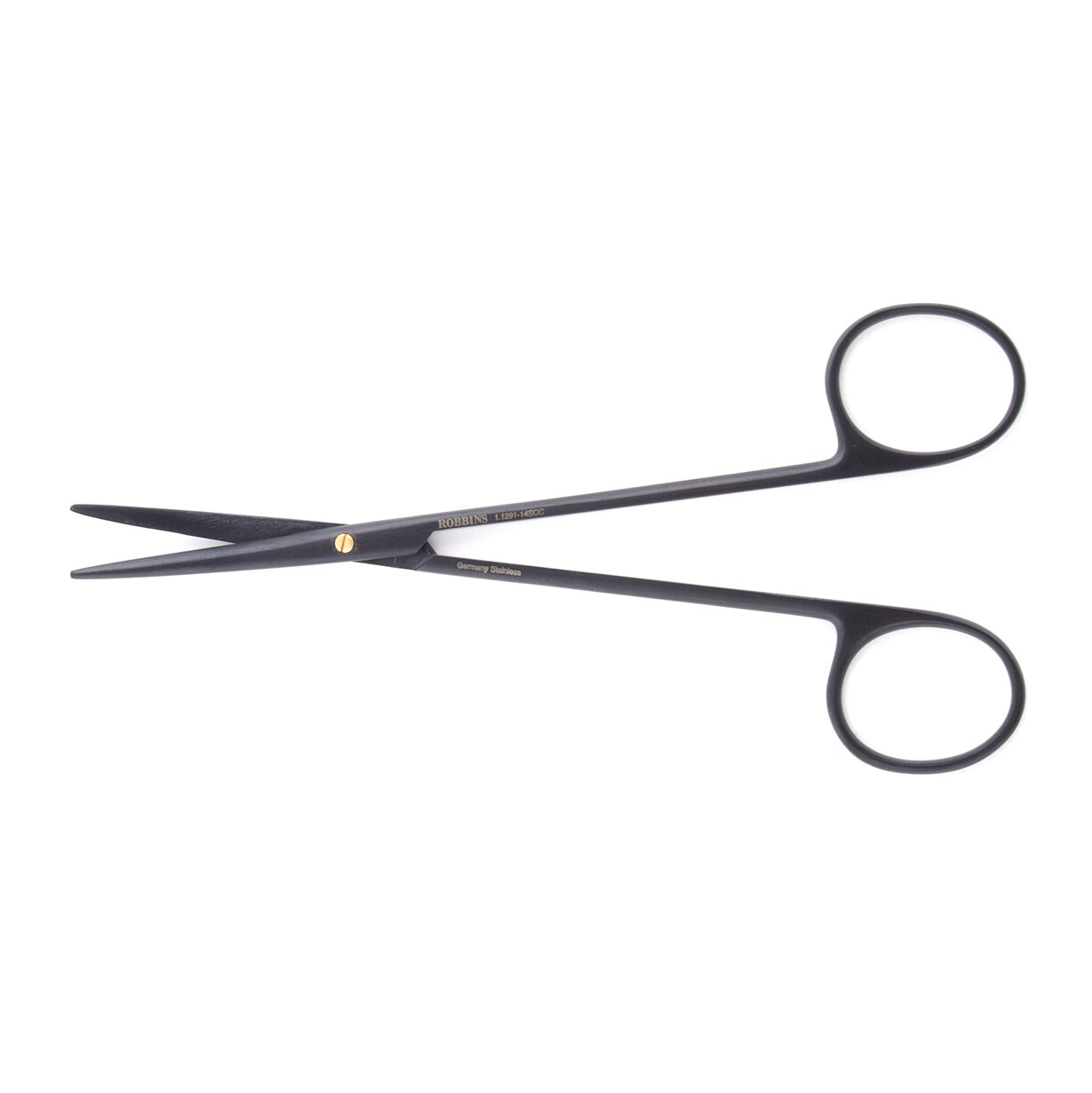 Baby Metzenbaum Scissors Curved, Ceramic Coated | Robbins Instruments